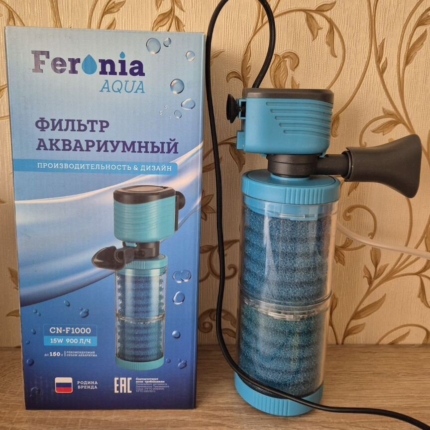Фильтр для аквариума feronia