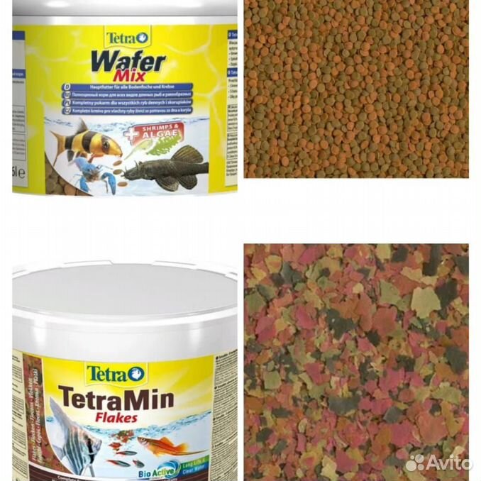 Корм для рыбы tetra в развес и ведра