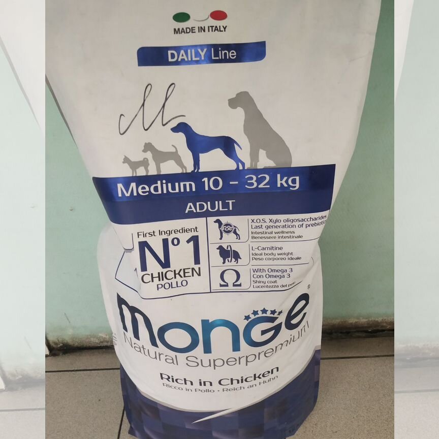 Корм для собак monge 12 кг