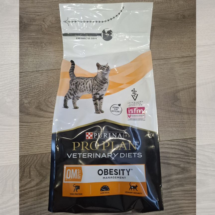 Сухой корм для кошек PRO plan obesity 1.5 кг