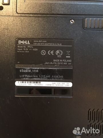 Ноутбук Laptop Dell Model PP31L купить в Москве | Электроника | Авито