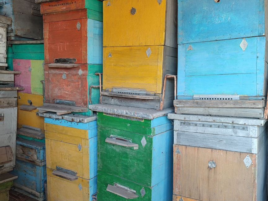 Ульи для пчел и рамки бу