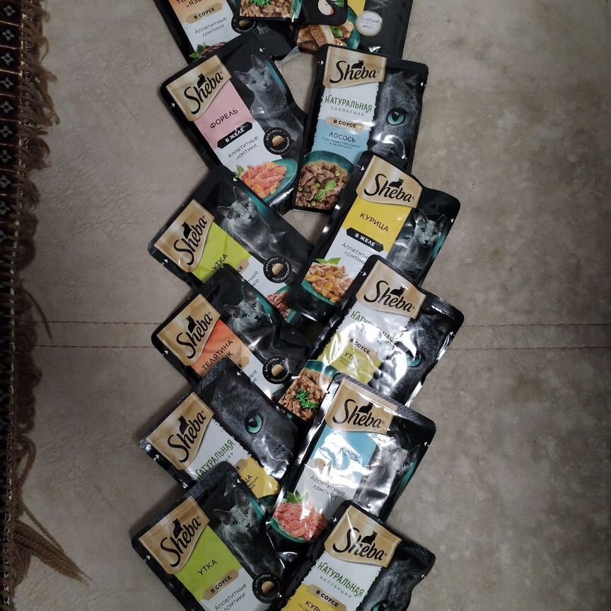 Влажный корм для кошек Sheba