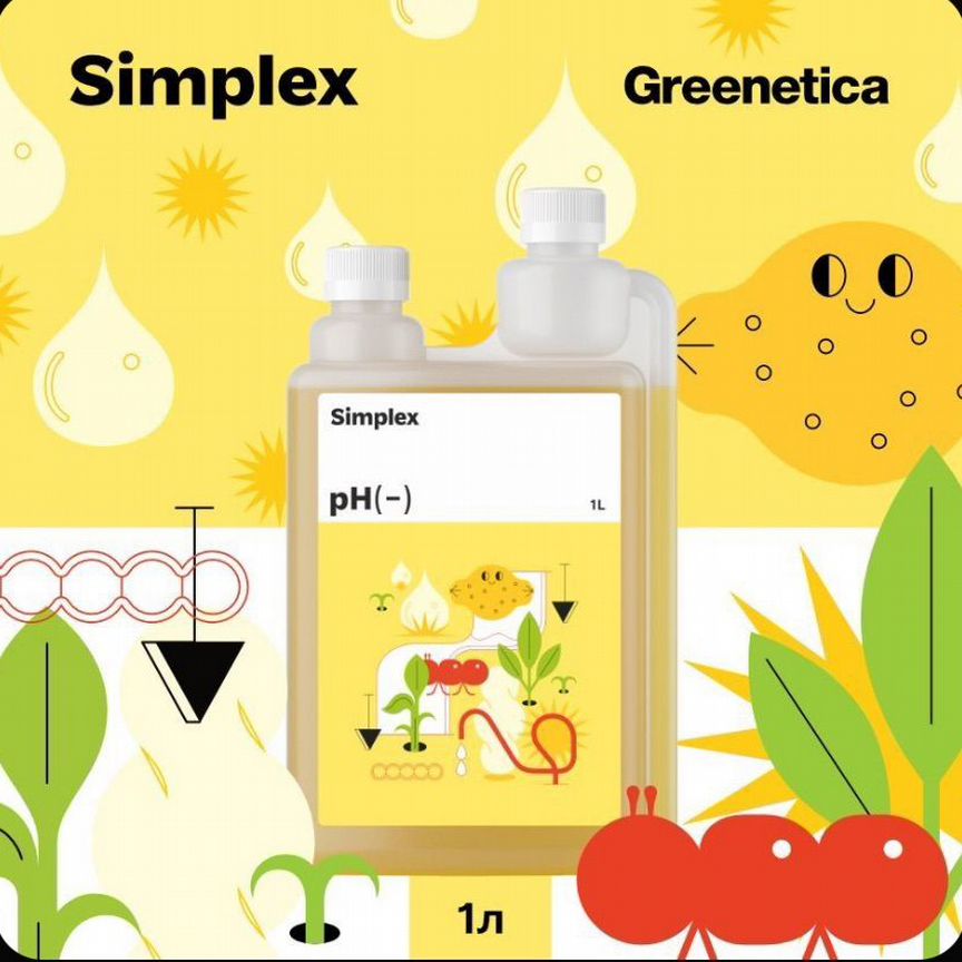 Регулятор кислотности Simplex pH Down 1 л