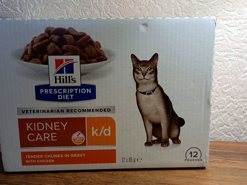 Корм лечебный Hill's k/d (б-ни почек)