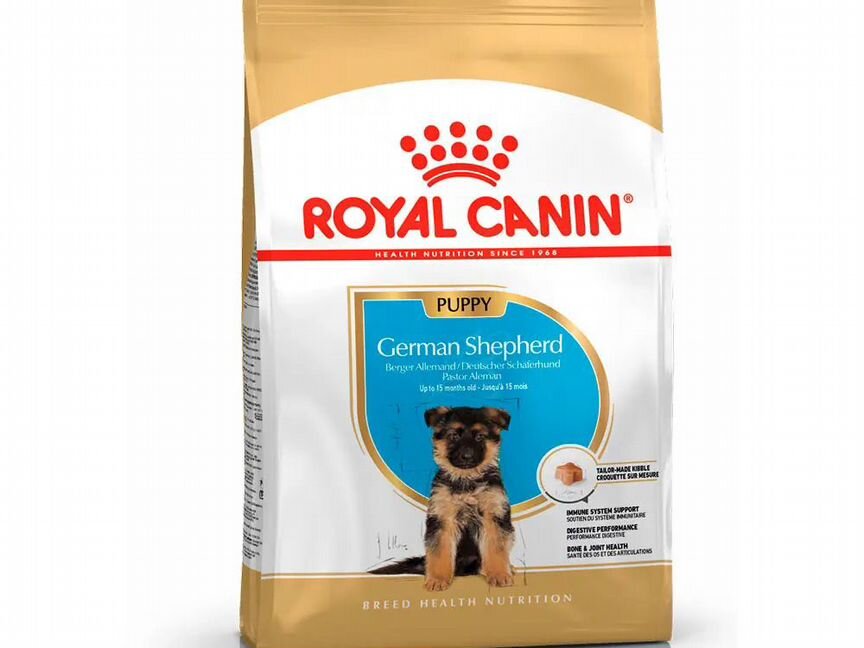 Сухой корм Royal canin для щенков немецкой овчарки