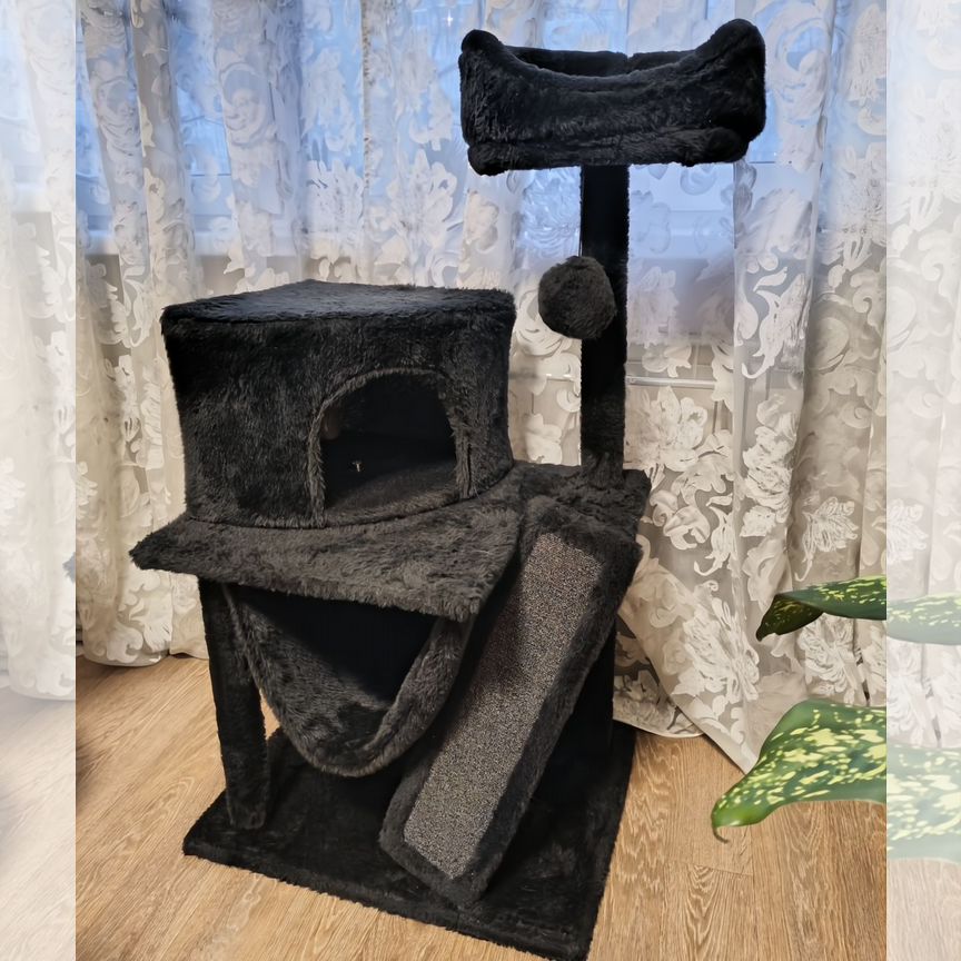 Когтеточка домик для кошки
