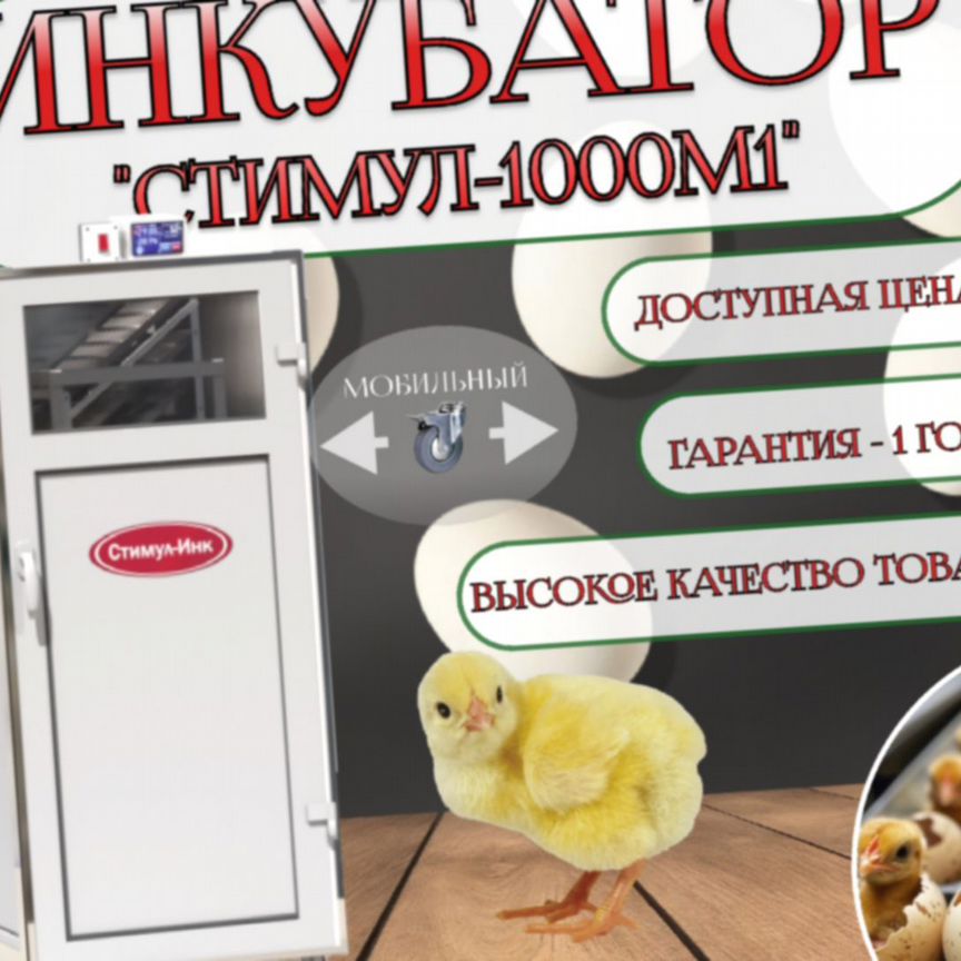 Инкубатор для яиц Стимул-1000М1