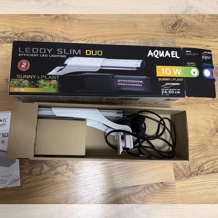 Лампа для аквариума Aquael leddy slim duo sunny &
