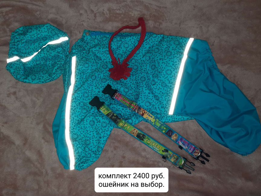 Комбинезоны на кокера, шапочки, ошейники