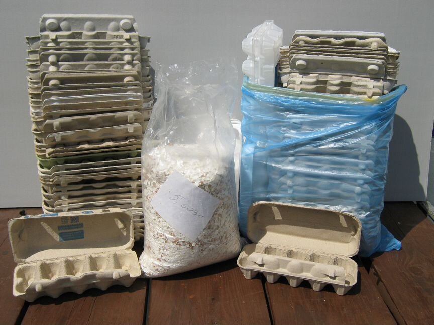 Скорлупа(крошка), решётки от яиц для птицеводов