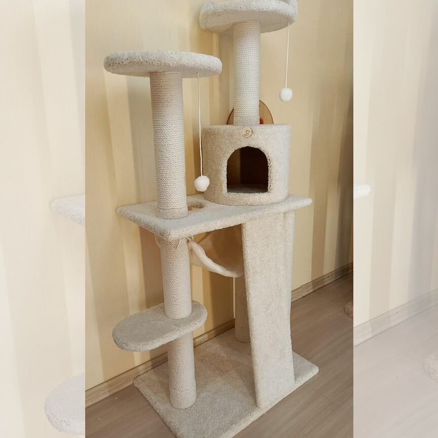 Когтеточка с домиком бу