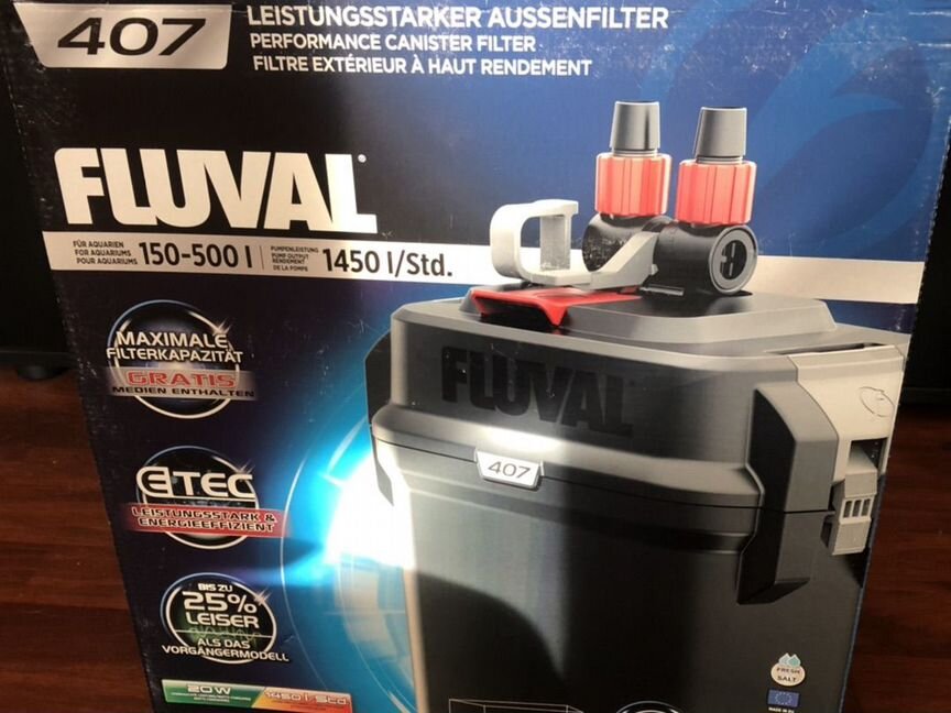 Внешний фильтр для аквариума Hagen Fluval 407