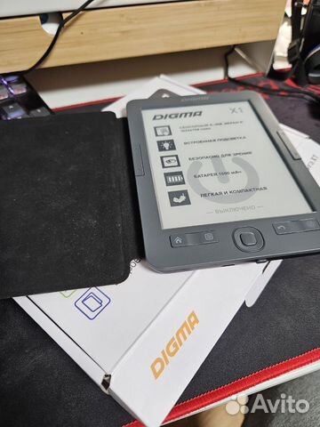 Электронная книга с подсветкой сенсорная digma x1 купить в Москве ...