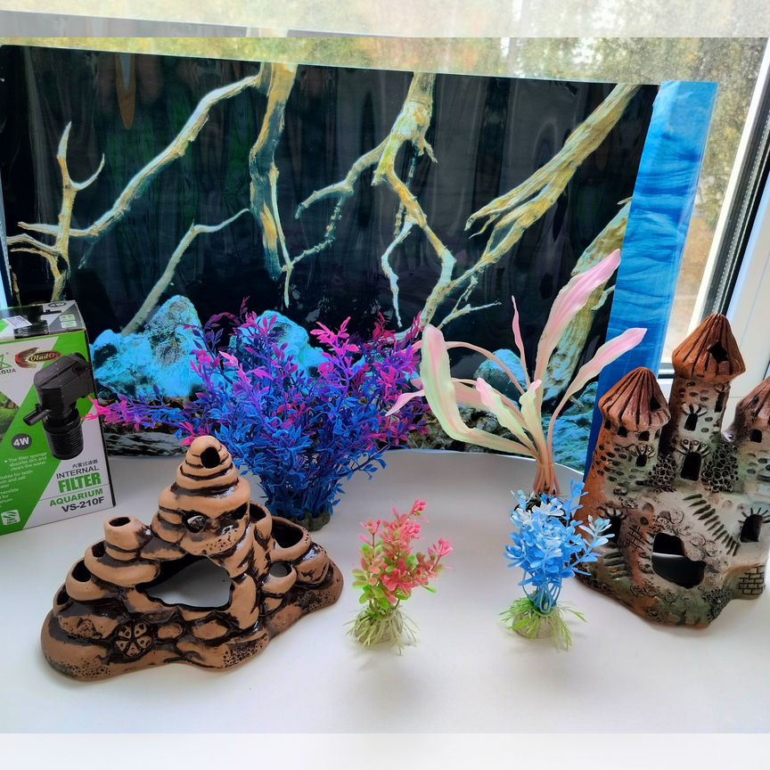 Украшения для аквариума