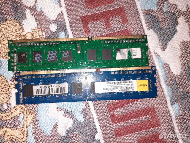 Оперативная память Ddr3 4 Gb купить в Красноярске Электроника Авито