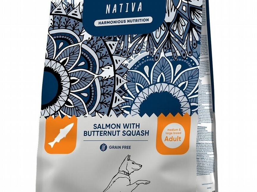 Vida Nativa корм для взрослых собак средних и круп