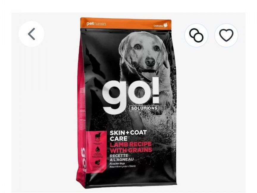 Сухой корм для собак GO11,35кг