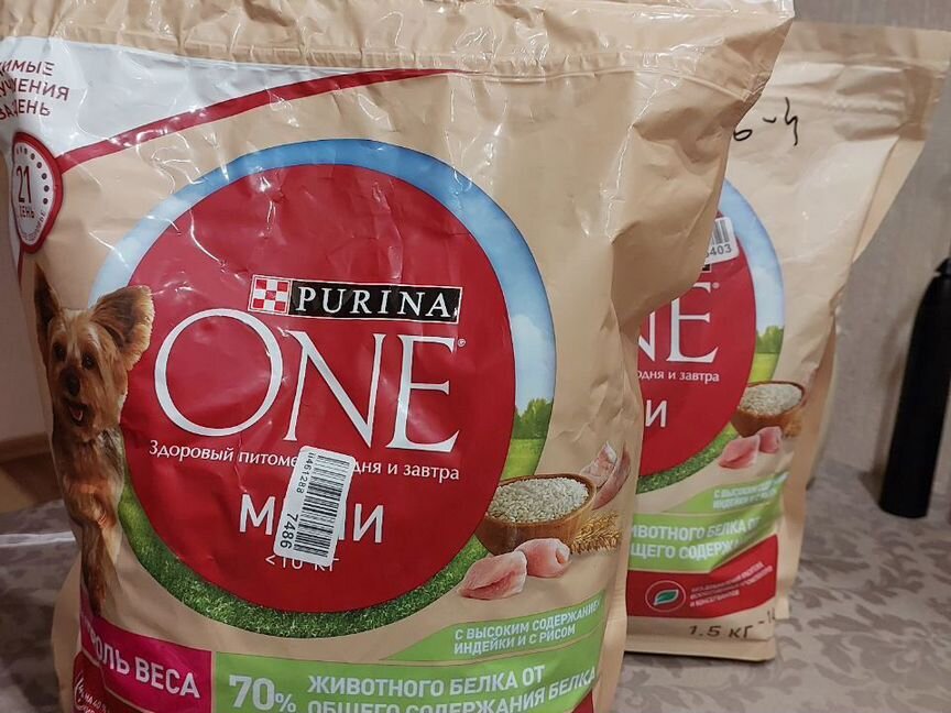 Сухой корм для собак Purina One Mini 3 кг