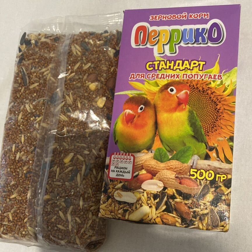 Корм для попугаев