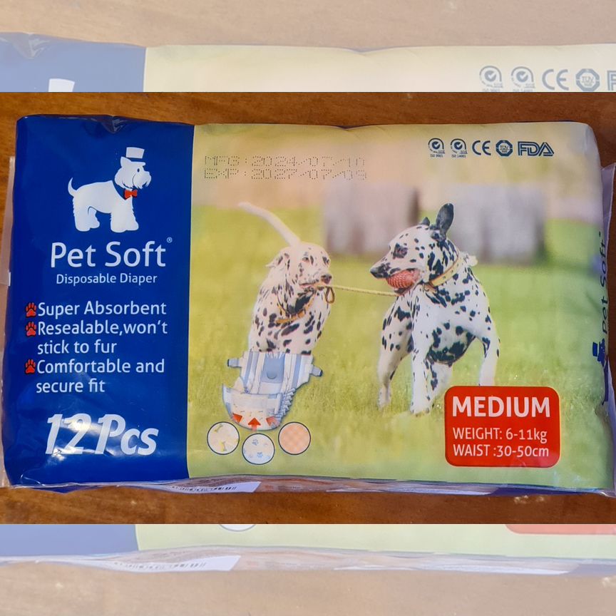 Памперсы для собак