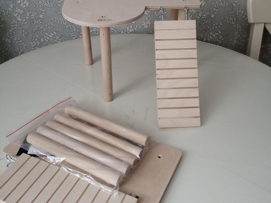 Этажи деревянные для жилья хомяков