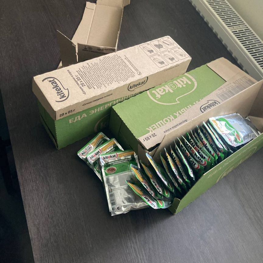 Влажный корм 28 шт Kitecat