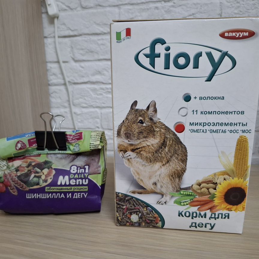 Корм Fiory для дегу (грызуна)   корм Happy Jungle