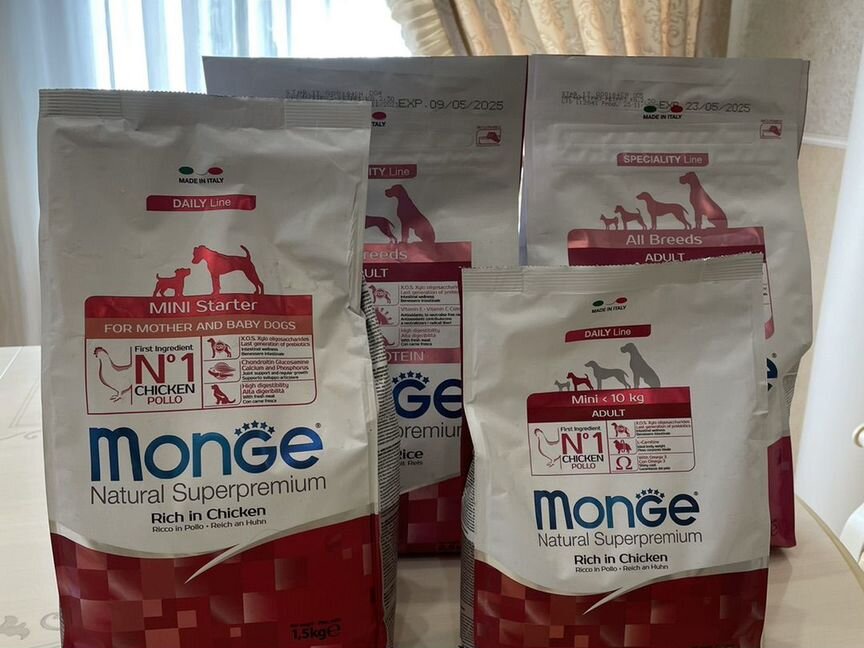 Сухой корм для собак Monge (монж)