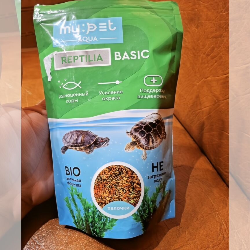 Корм для красноухих черепах