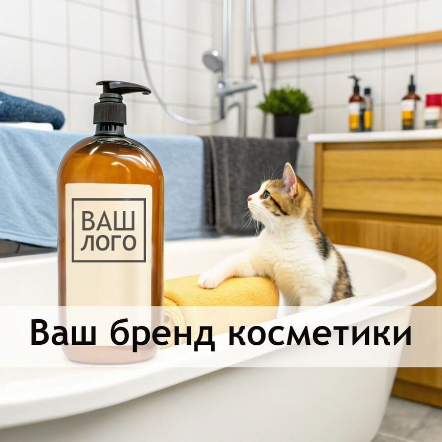 Уникальные рецептуры косметики для животных под вашим брендом
