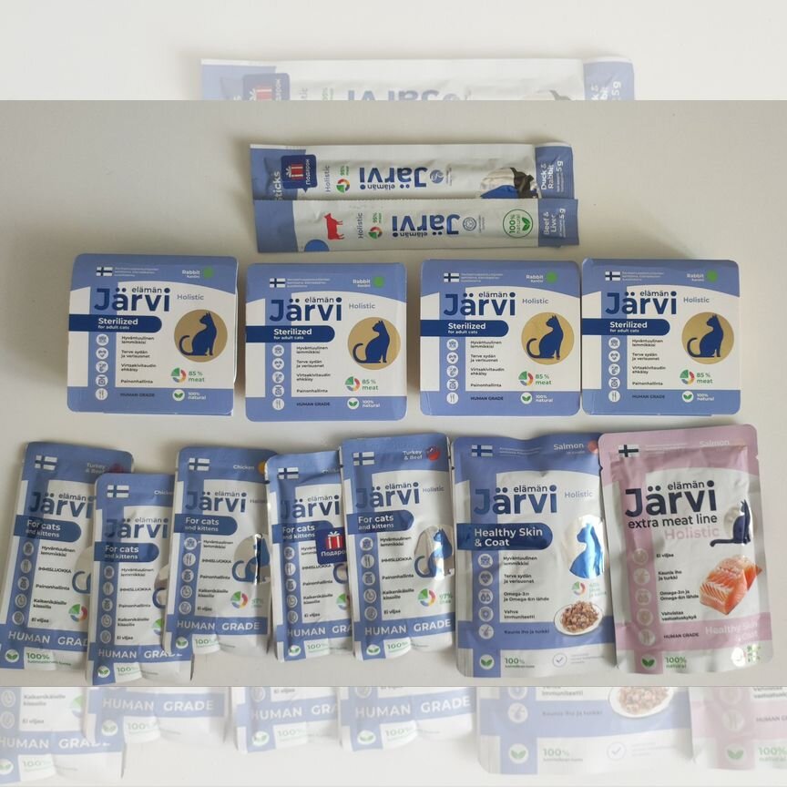 Корм для кошек jarvi
