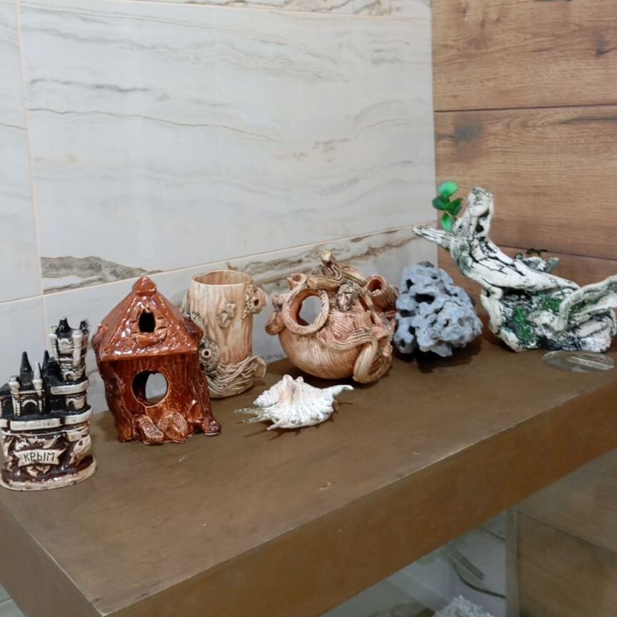 Домики в аквариум