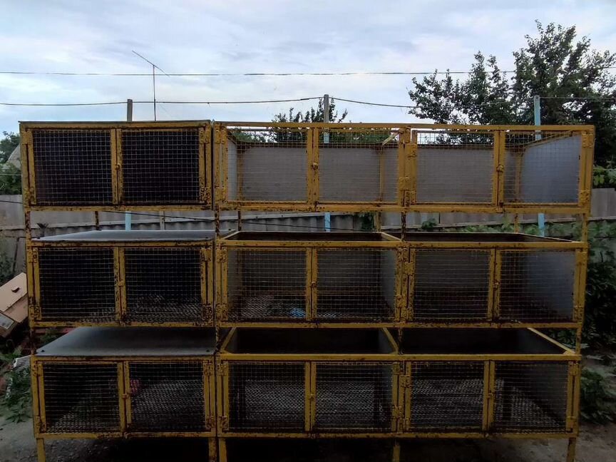 Клетки для нутрий/кролов