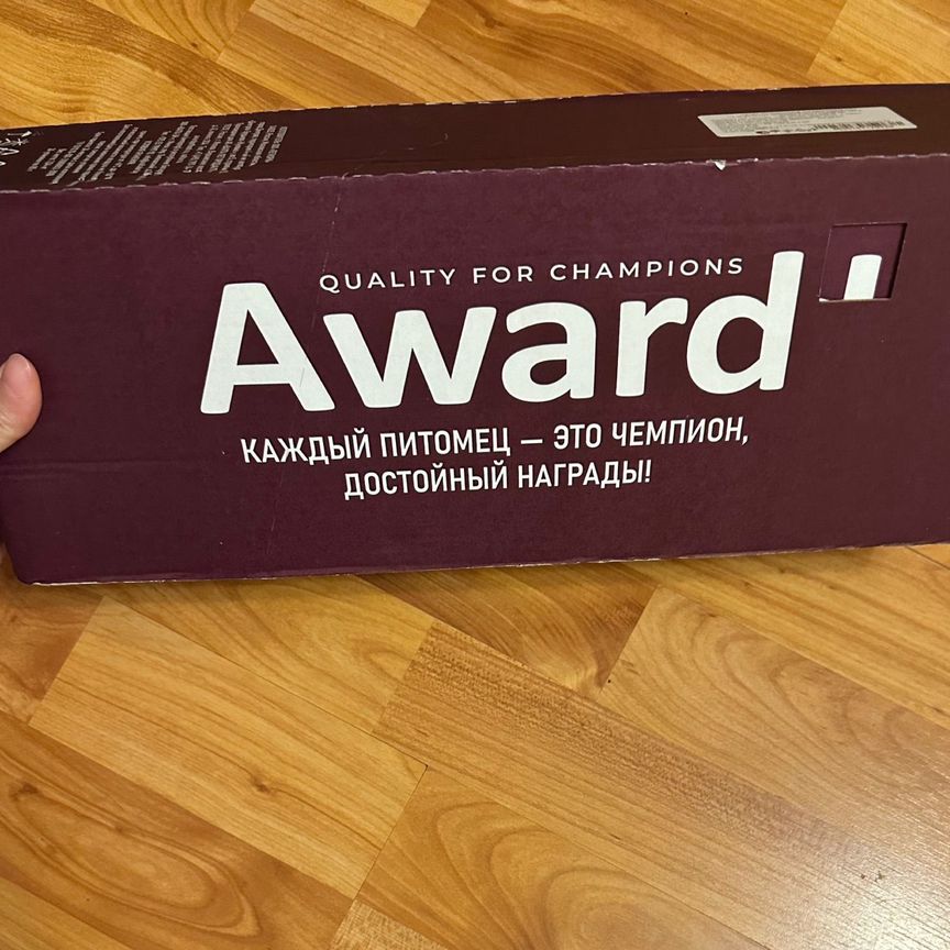 Корм для кошек award