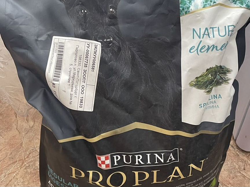 Корм для собак Monge и Purina pro plane