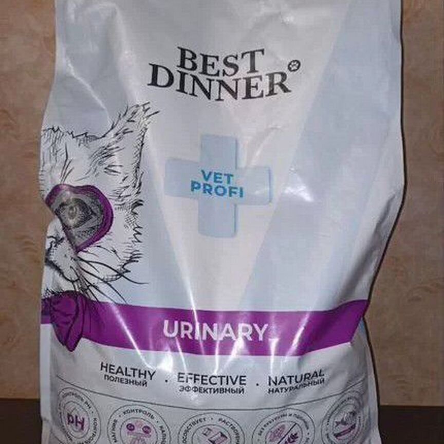 Лечебный корм Best dinner Urinary 7кг