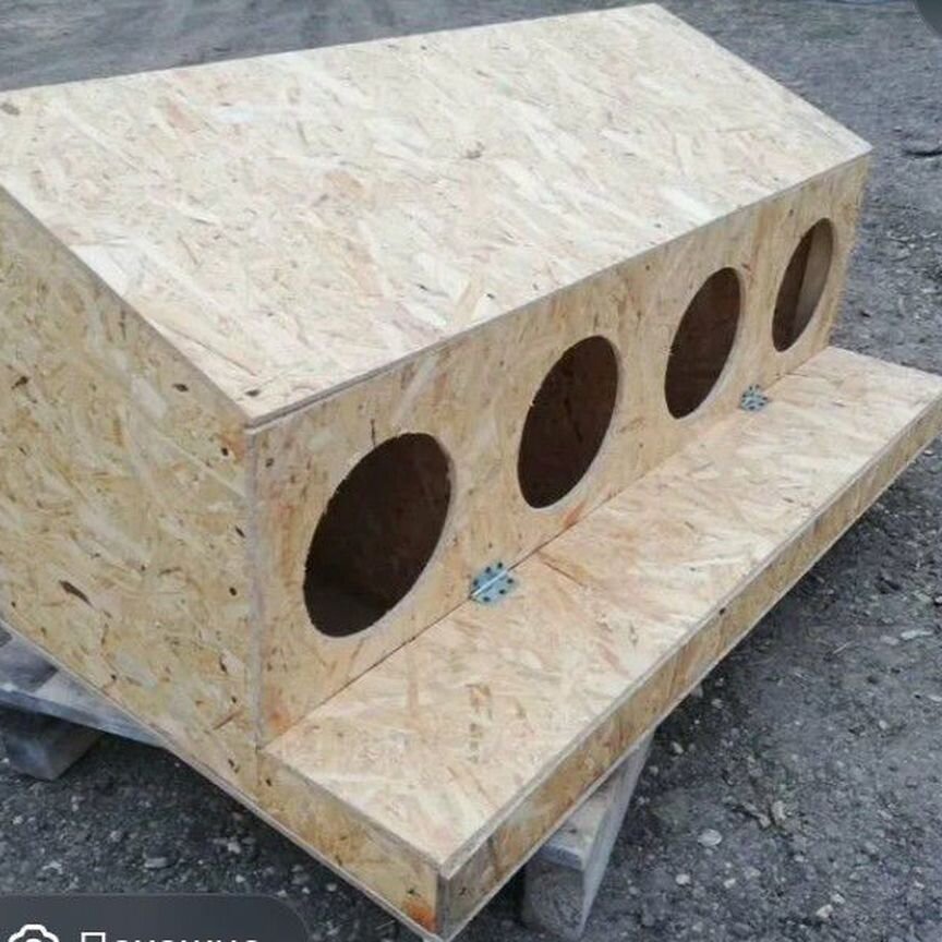 Гнездо для кур с яйцесборником