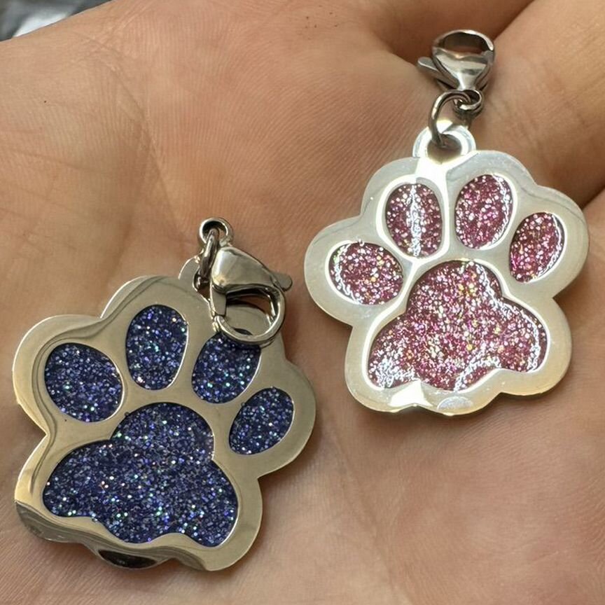 Адресник (лапка )нержавеющая сталь