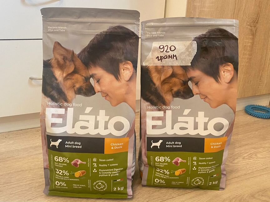Сухой корм для собак Elato