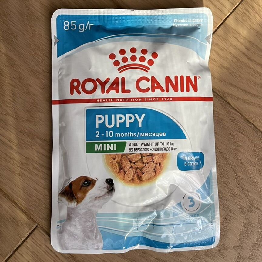 Корм для собак royal canin puppy mini