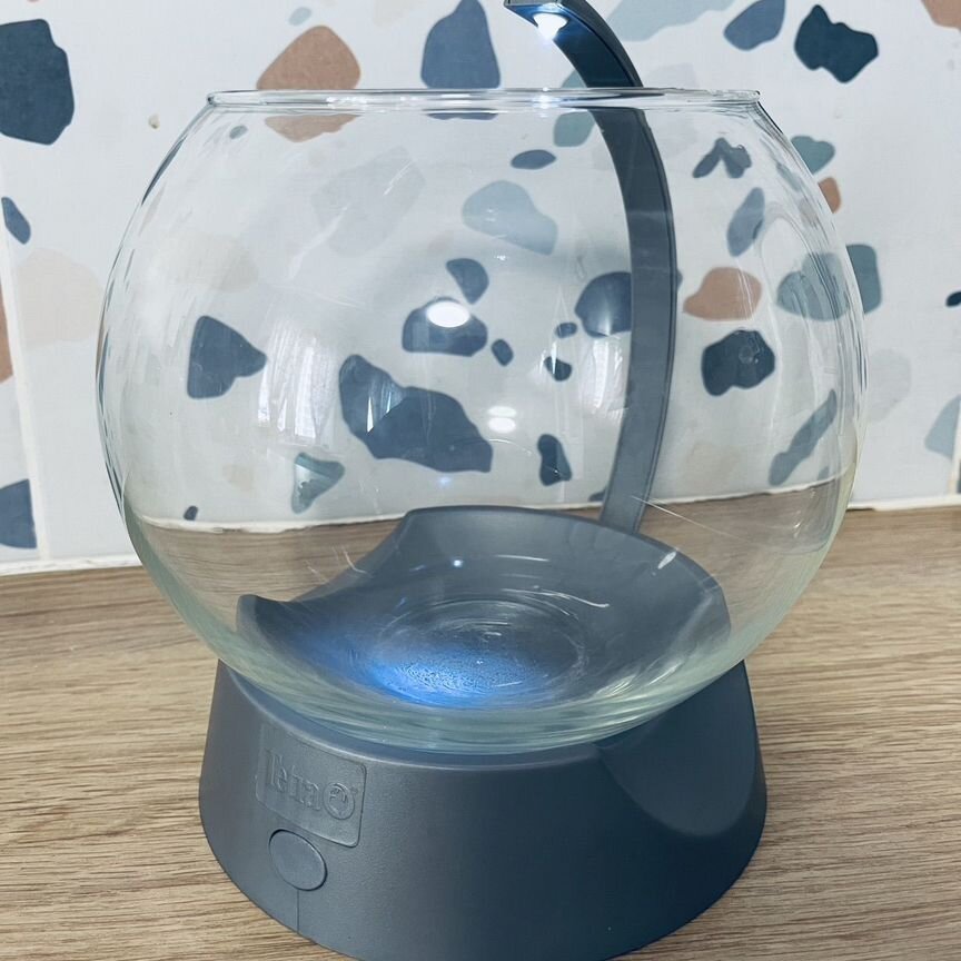 Аквариум шар на подставке tetra + акс