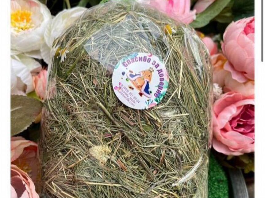 Сено зеленое премиум