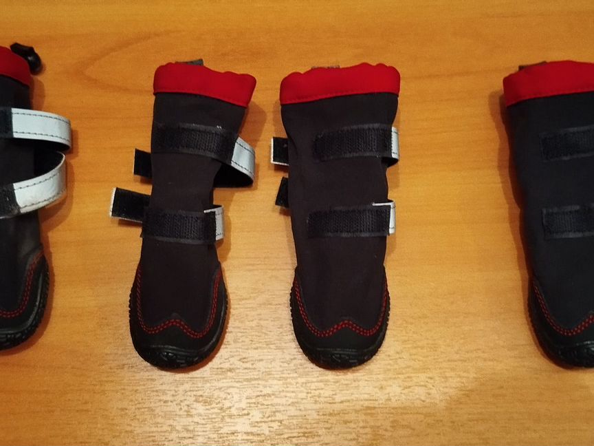 Высокие зимние сапоги для мелких пород собак