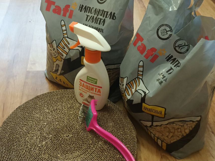 Кошачий наполнитель древесный