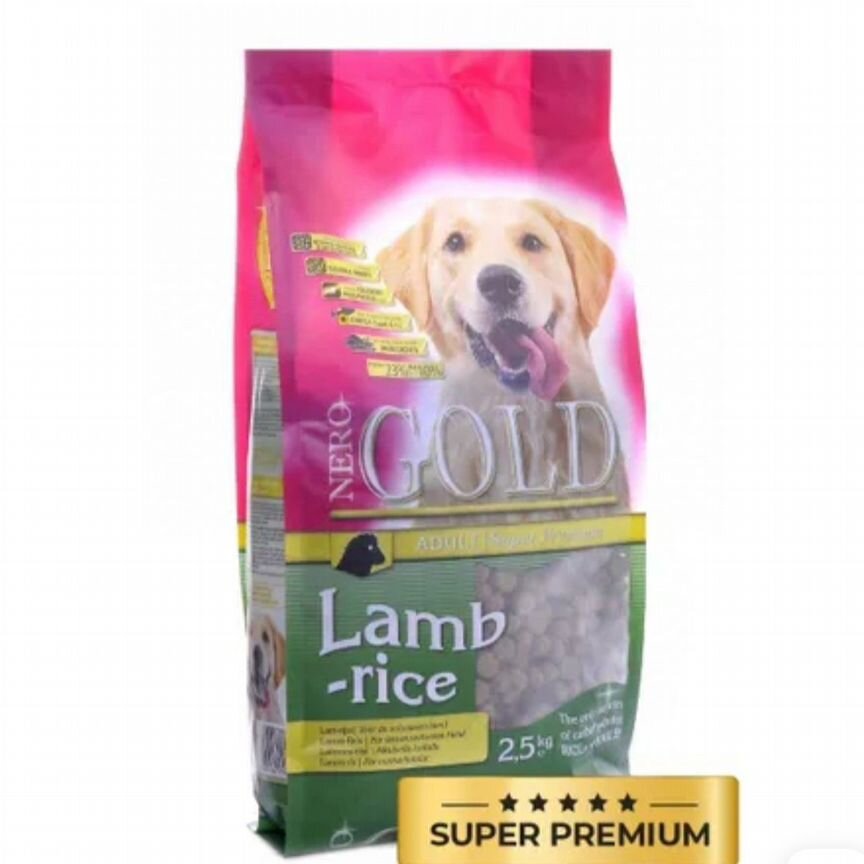 Сухой корм для собак nero gold
