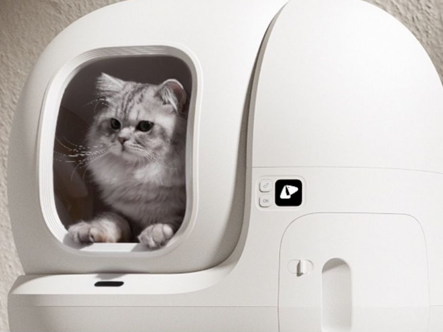 Автоматический кошачий туалет PetKit