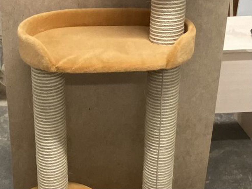 Домики, коплексы, когтеточки для кошек, выс.1,6 м