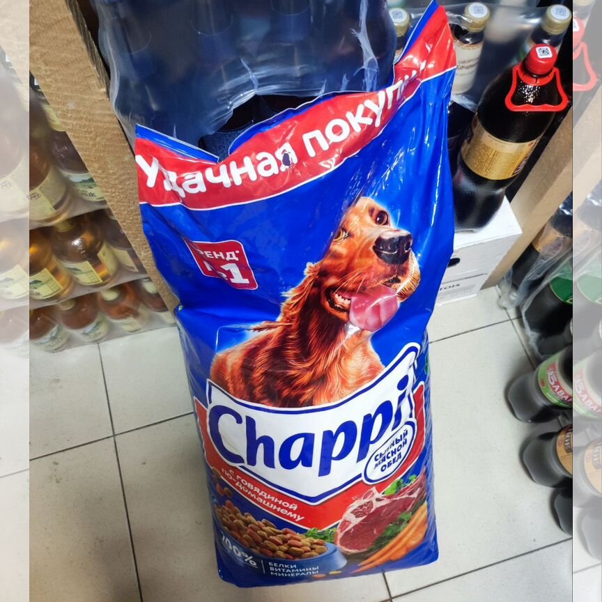 Корм для собак чапи 15 кг