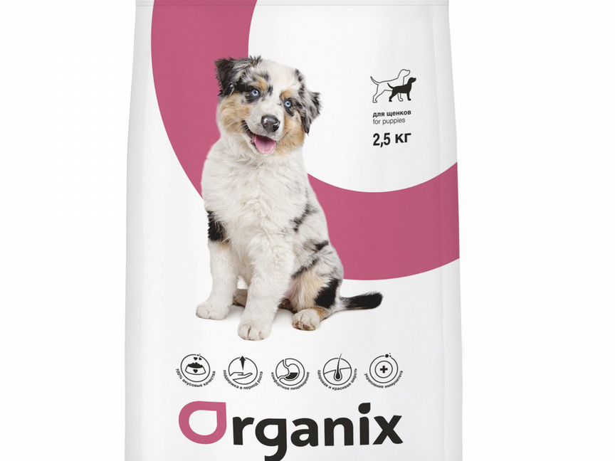 Organix - Корм для щенков с ягненком 12кг